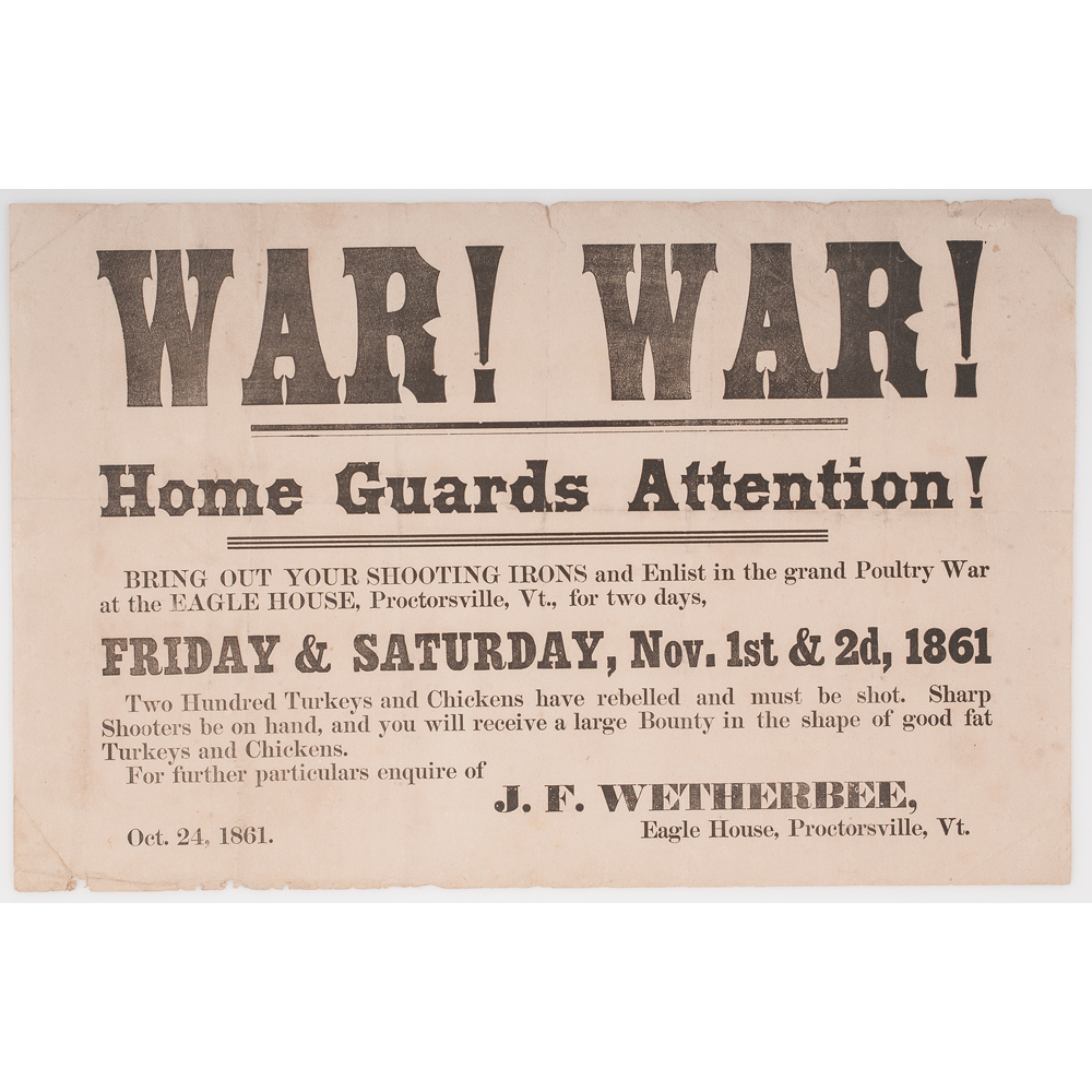 Civil War Newspaper Ads