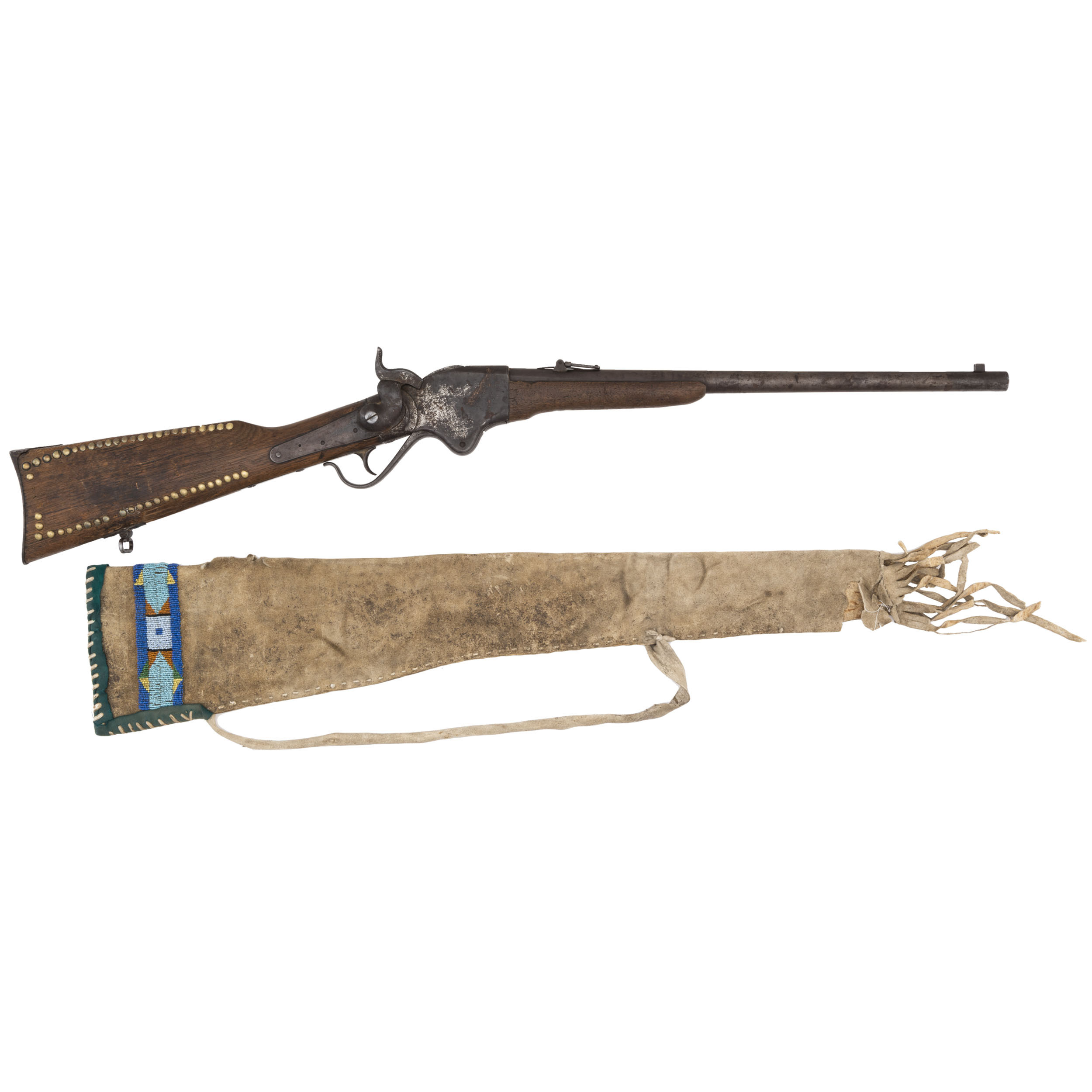 Model 1865 Spencer Carbine Attributed to Kit Carson | Barnebys