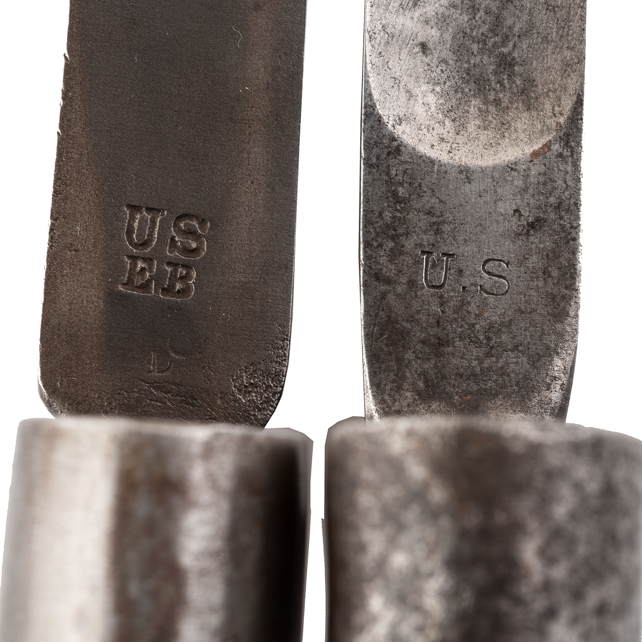 Lot of 3 U.S. Socket Bayonets Including: 2 Model 1816 and 1 "1847 Cadet ...