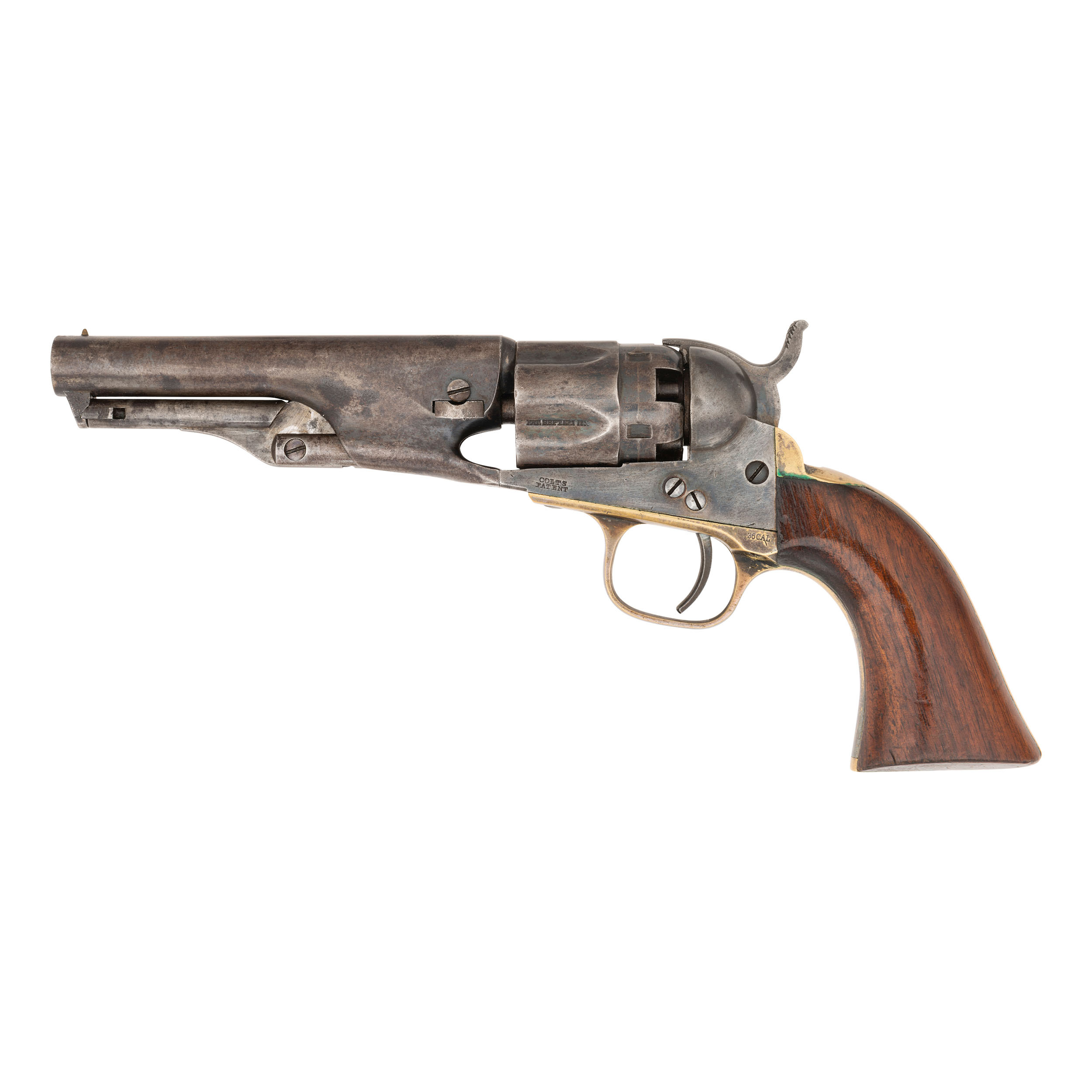 Colt Model 1862 Pocket Police Revolver | Cowan's Auction House: The ...