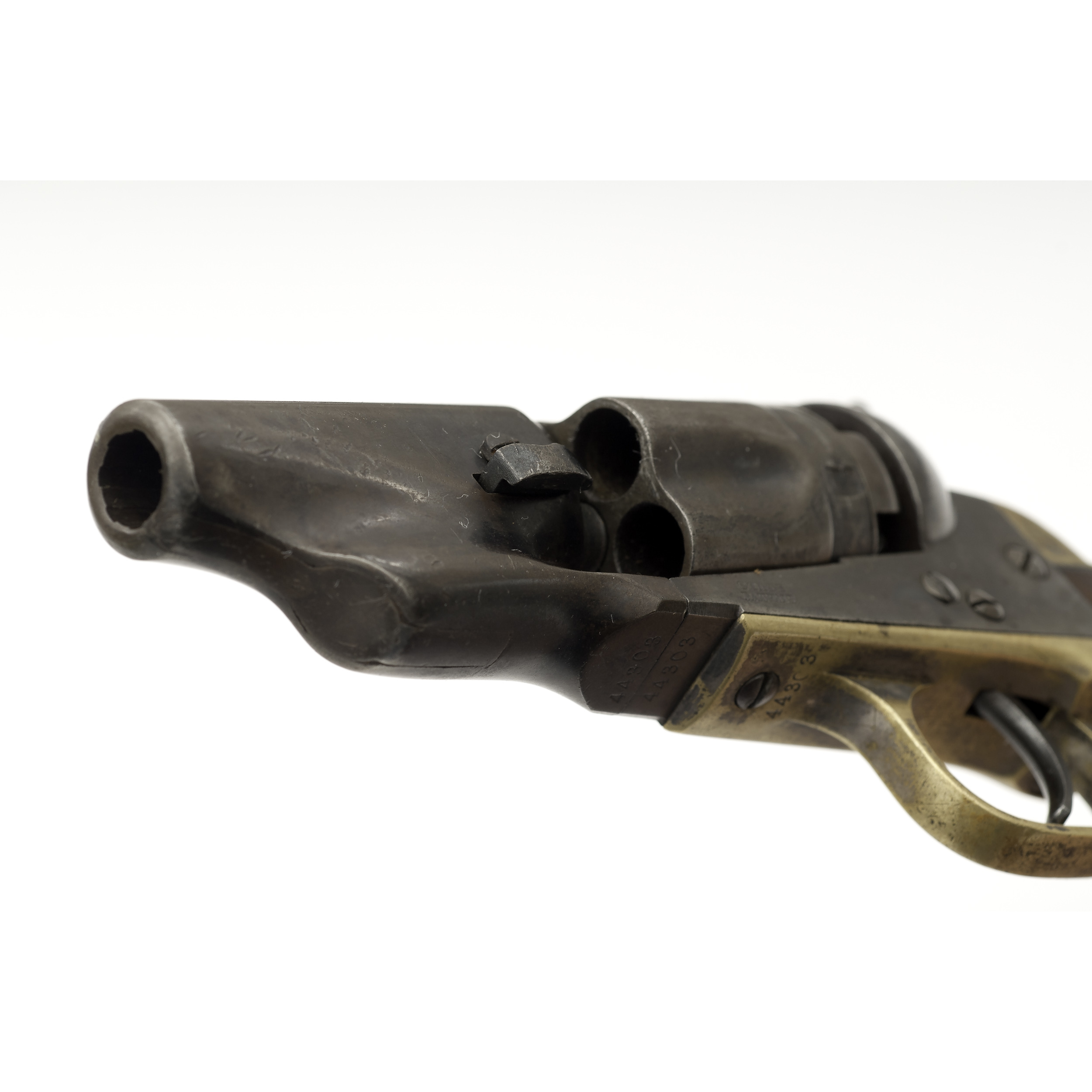 Colt Pocket Model Of Navy Caliber Avenging Angel Revolver | Cowan's ...