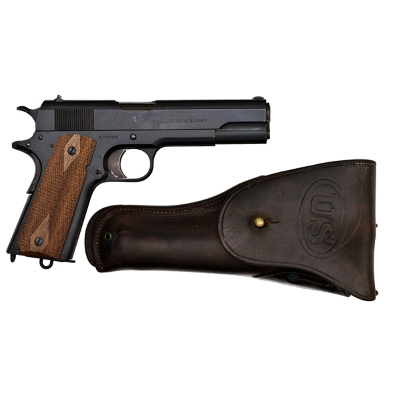*WWI Colt 1911 Semi-Auto Pistol with Holster - auctions & price archive *WWI Colt 1911 Semi-Auto Pistol with Holster - auctions & price archive