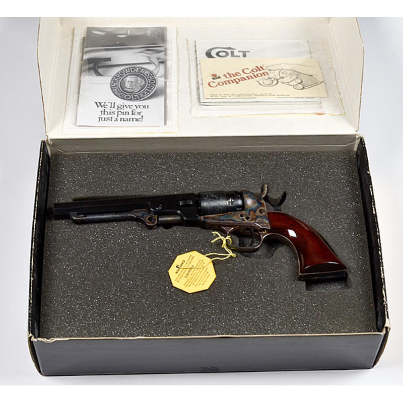 Colt Signature Series 1862 Pocket Navy Model Black Powder Revolver ...