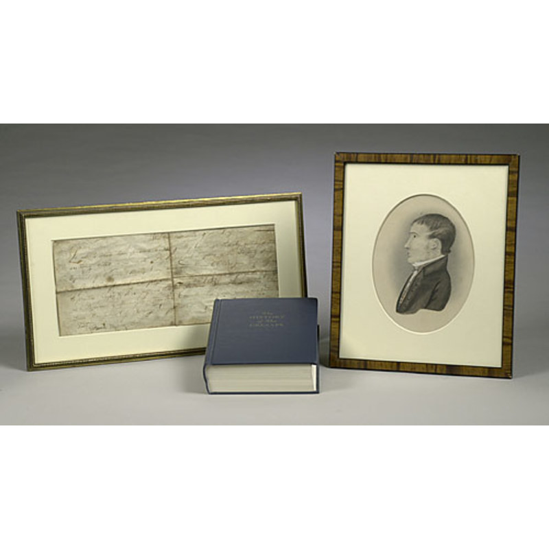 Important Folk Art Portrait of Dr. Thomas Cresap Collins, - auctions ...