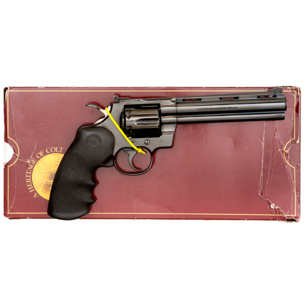 *Colt Python Double-Action Revolver - auctions & price archive