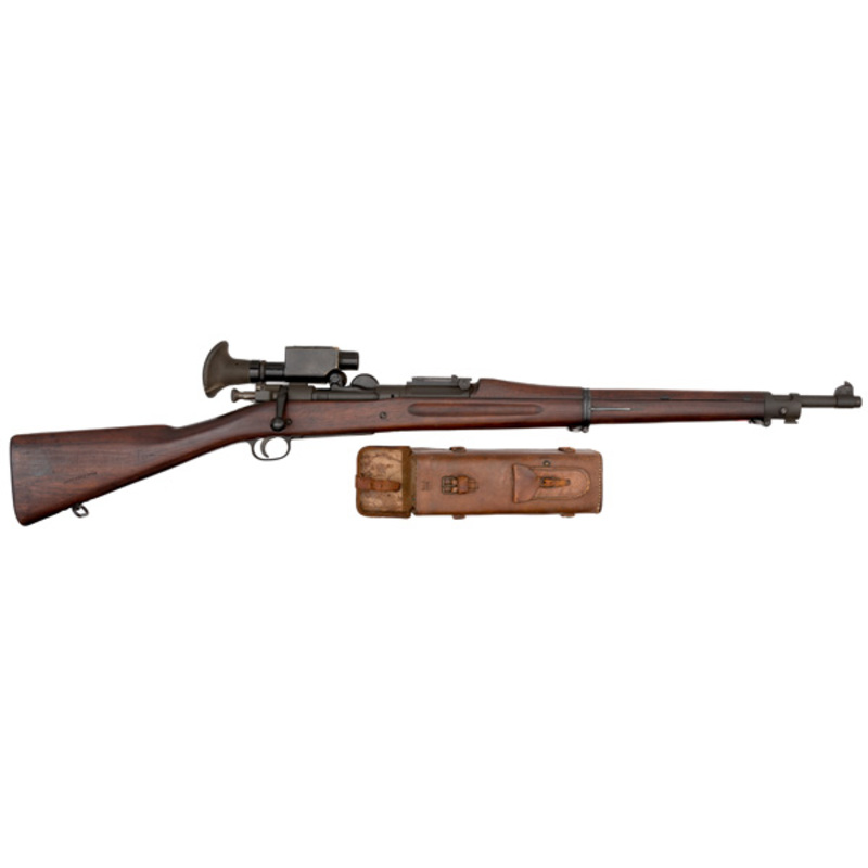 **1903 Springfield Rifle with Warner Swazy Scope - auctions & price archive