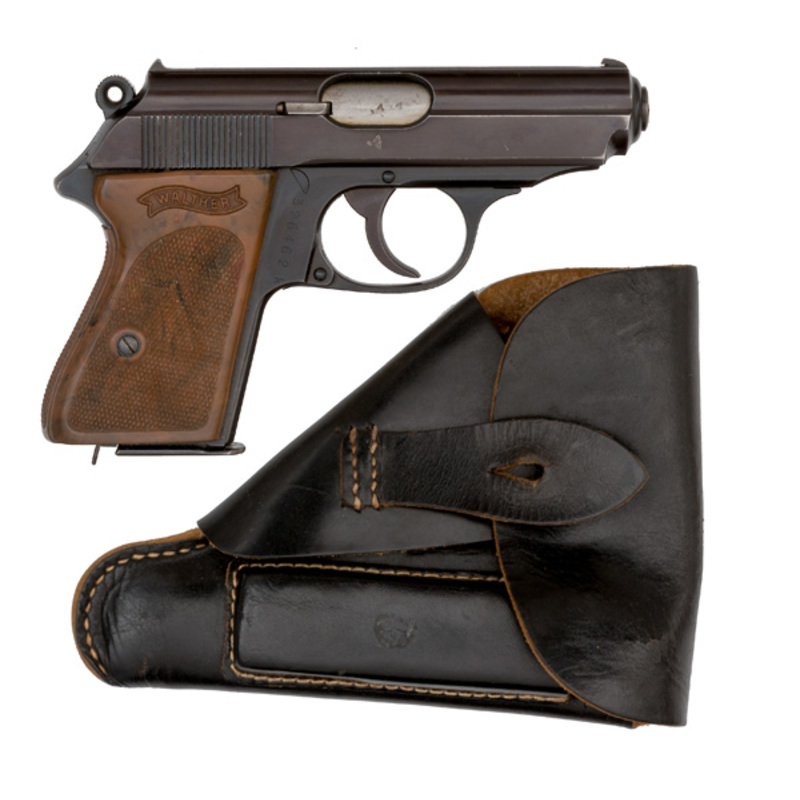 *German WWII Nazi Police Walther PPK Pistol - auctions & price archive