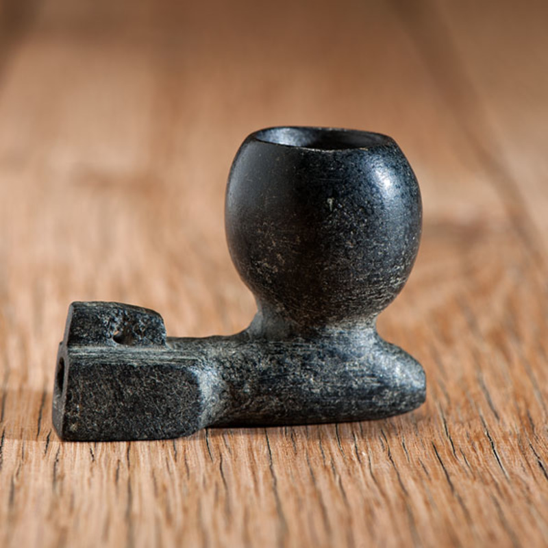 Micmac Steatite Pipe Bowl From the Collection of Jim Ritchie (1938-2015 ...