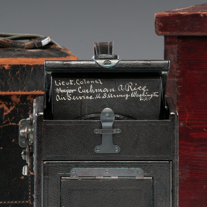 R.B. Telescopic Graflex 4 x 5 View Camera Identified to Lieutenant ...