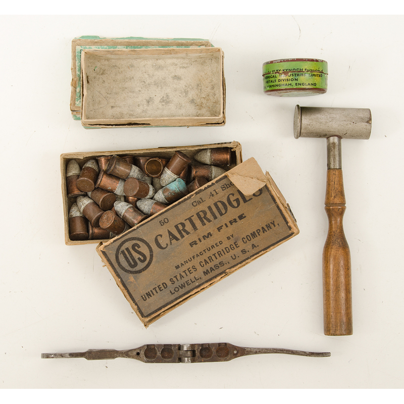 Eley Bros and Joyce Percussion Caps PLUS Partial Box of US Rimfire ...