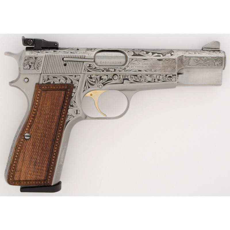 * Engraved FN Browning Classic "One of Five Thousand" Pistol - auctions ...