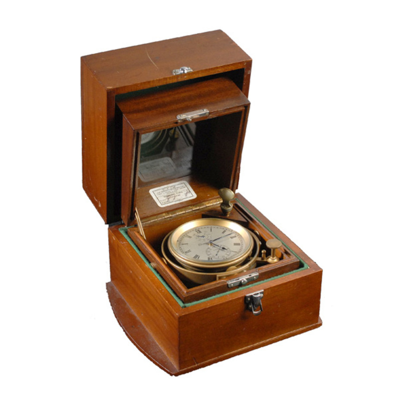 Double-Cased Thomas Mercer Marine Chronometer, - auctions & price archive