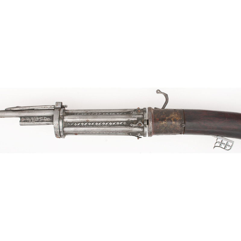 Revolving Match Lock Musket - auctions & price archive