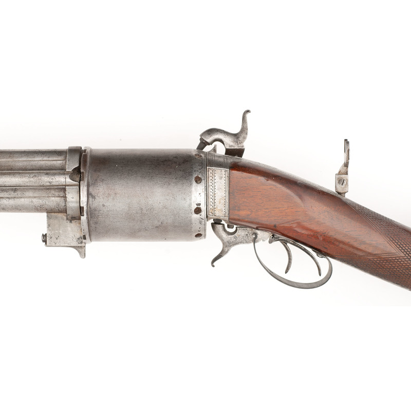 Billinghurst Over & Under Pillock Revolving Rifle & Shotgun - auctions ...