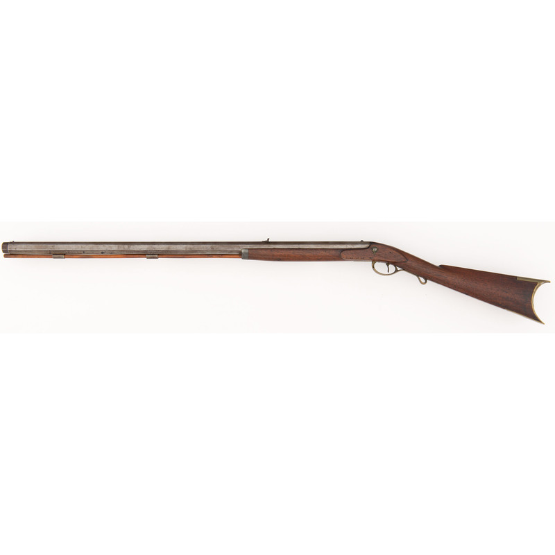 Mule Ear Percussion Sporting Rifle by Miller - auctions & price archive