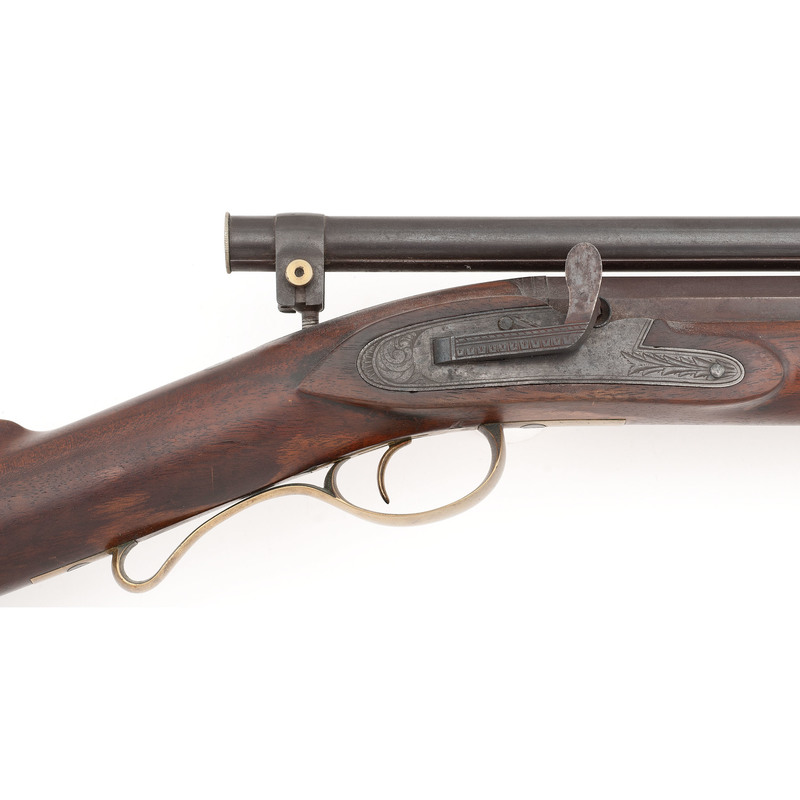 Billinghurst Mule Ear Pilllock Target Rifle With Baker Telescopic Sight ...