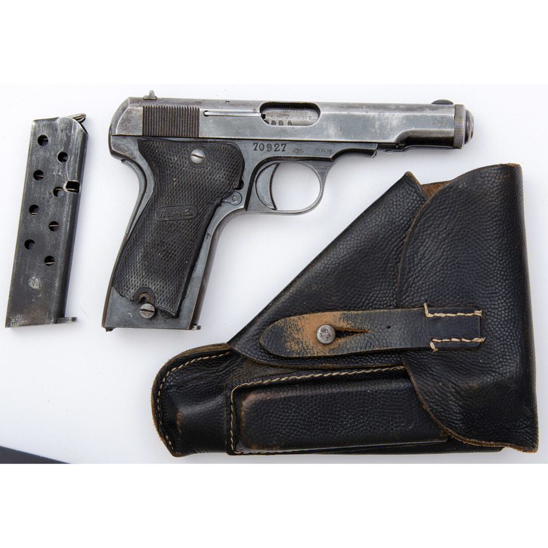 ** Nazi Marked French MAB Model D Pistol with Holster - auctions ...