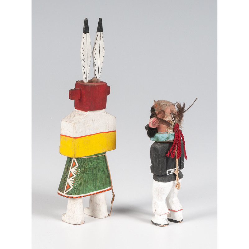 Hopi Tasaf AND Navajo Yei Katsinas, From The Harriet and Seymour Koenig ...