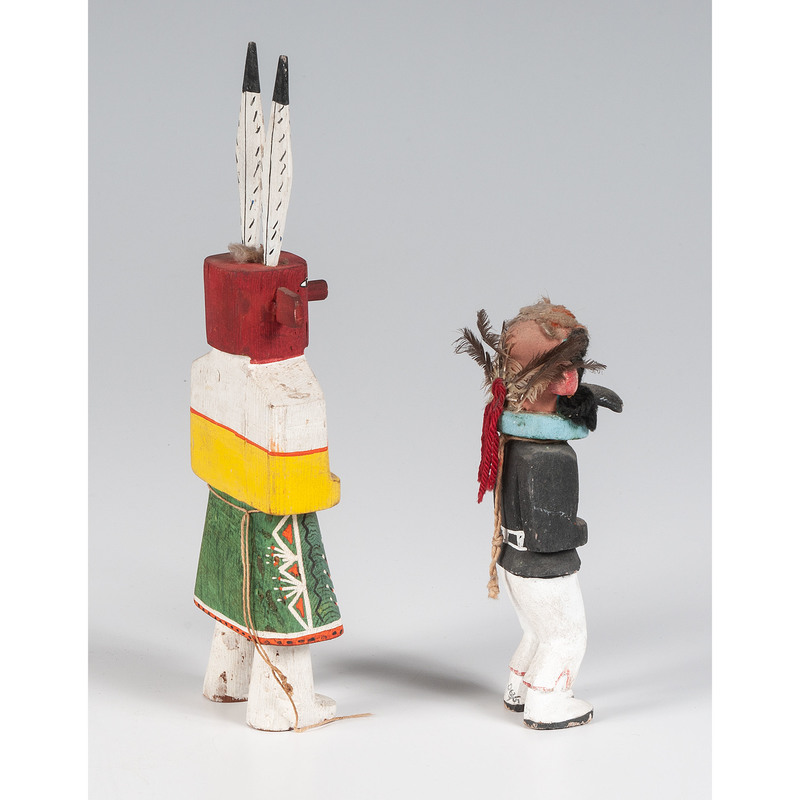 Hopi Tasaf AND Navajo Yei Katsinas, From The Harriet and Seymour Koenig ...