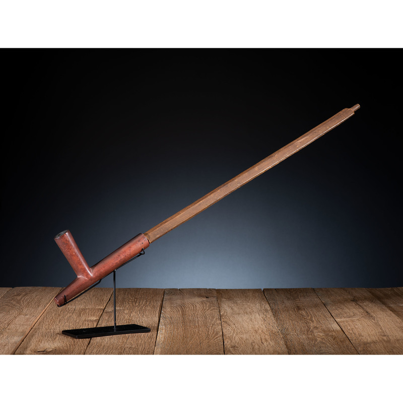 Joseph White Bull (Miniconjou Lakota, 1849-1947) Pipe and Signed Letter, From the James B ...