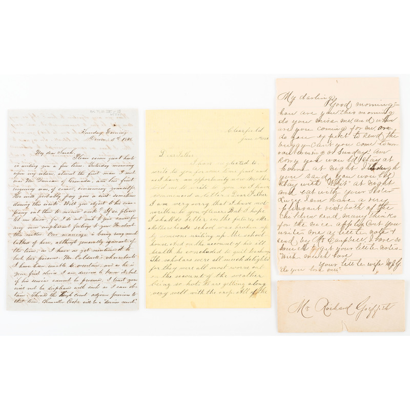 Manuscript Archive of Confederate Brigadier General Richard Griffith ...