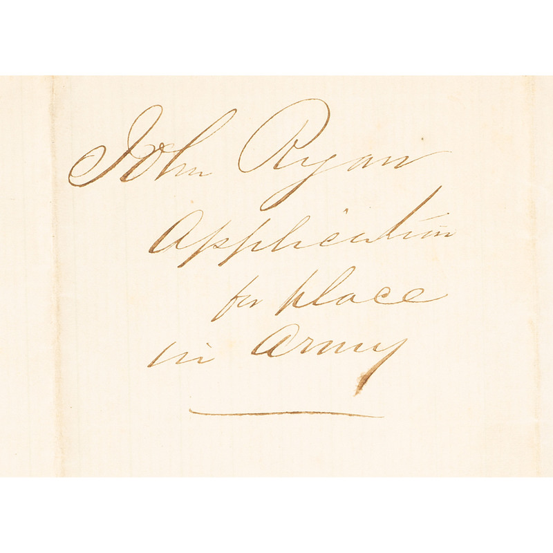 CSA Petition Signed by Major General Robert E. Rodes as Captain of the ...