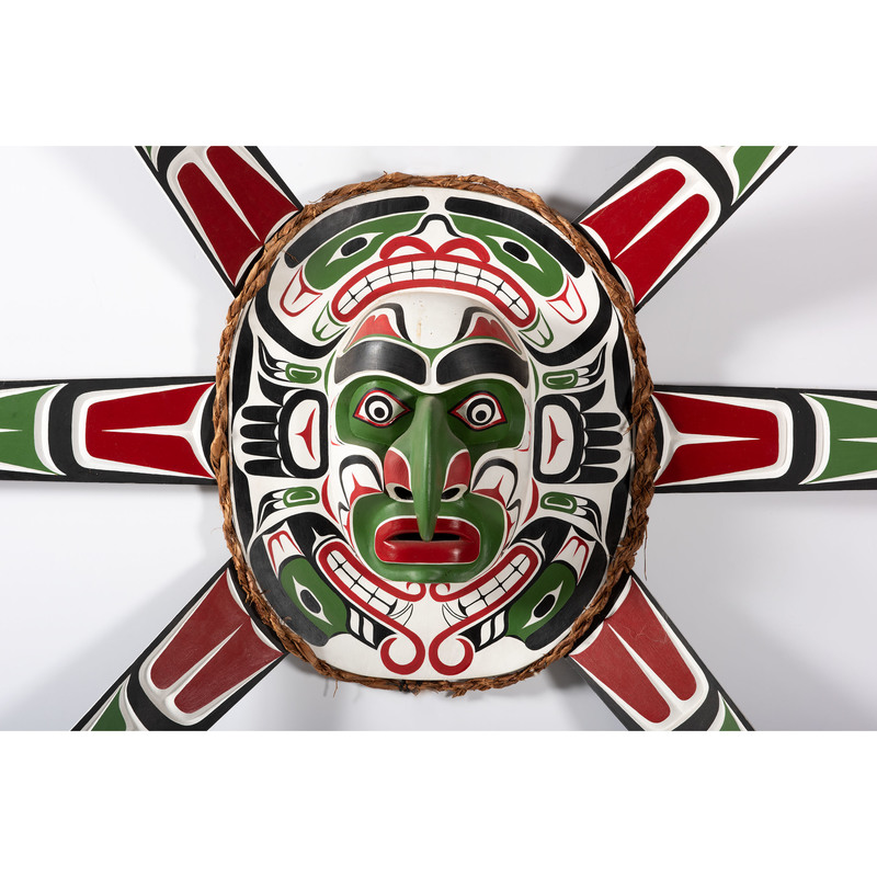 Alfred Scow (Kwakwa’wakw, b. 1966) Wood Mask, From the Collection of ...