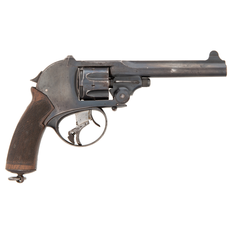 Rare Cased 2nd Model Double Trigger Schlund Kynoch Revolver - auctions ...