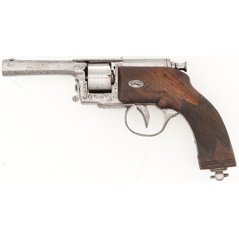 Scarce and Highly Desireable Kufahl Dreyse Six-Shot Needle-Fire ...