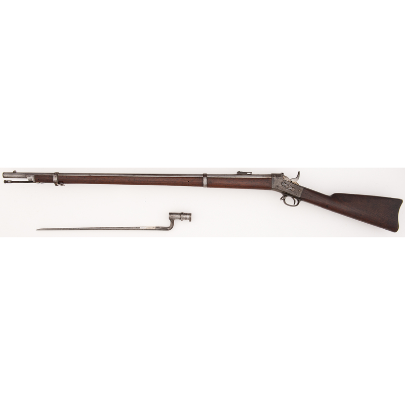 Model 1871 Springfield Rolling Block Army Rifle with Bayonet - auctions ...