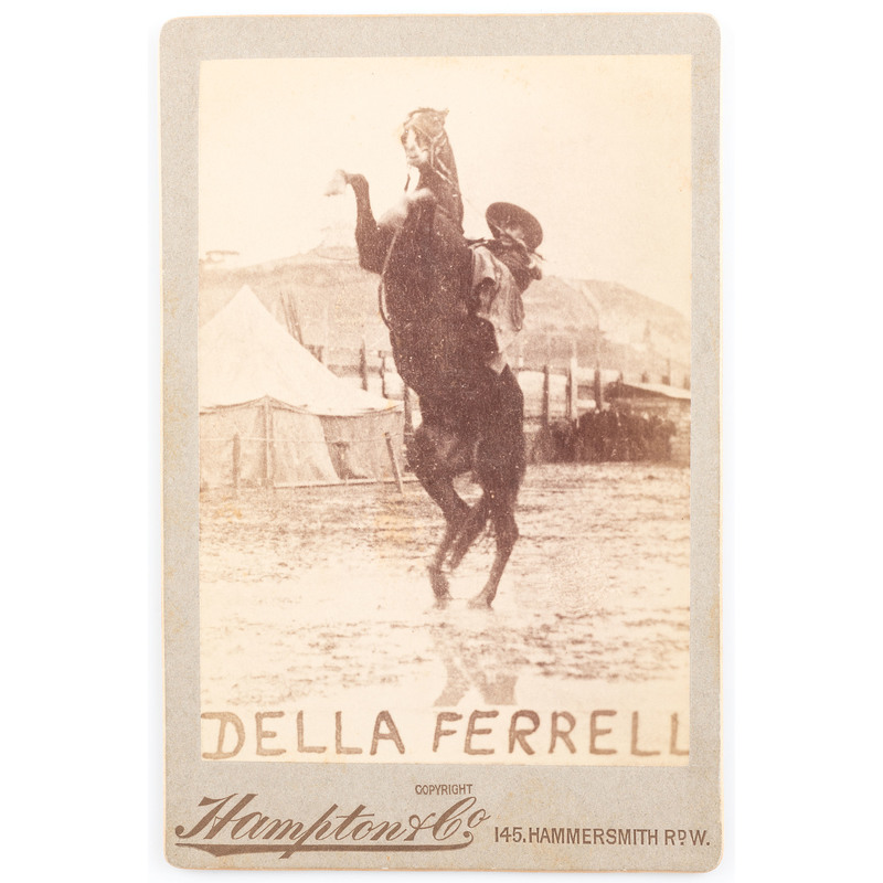 Wild West Women, Two Photographs of Della Ferrell and Emma Hickok ...