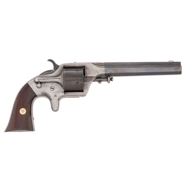 Rare Rounded Iron Frame Second Model Plant Revolver - auctions & price ...