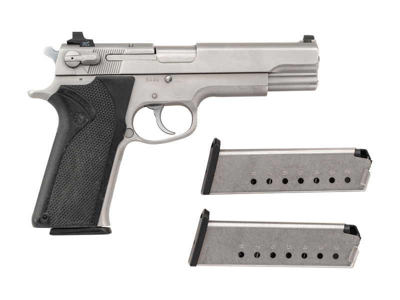 * Smith & Wesson Model 4506 Stainless with Extra Magazines - auctions ...
