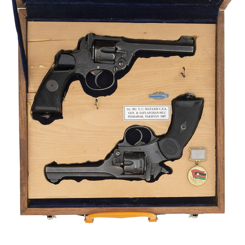** Cased Pair of Revolvers with Cold War-era Ephemera - auctions ...