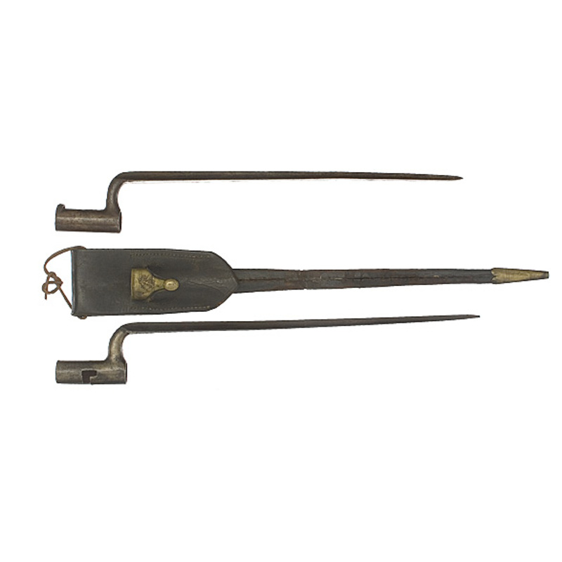 Lot of Two Socket Bayonets, - auctions & price archive