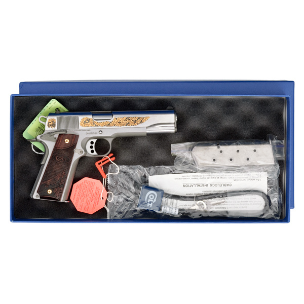 *Colt Custom Shop Diamond Grade Government Model Pistol - Auktionen ...