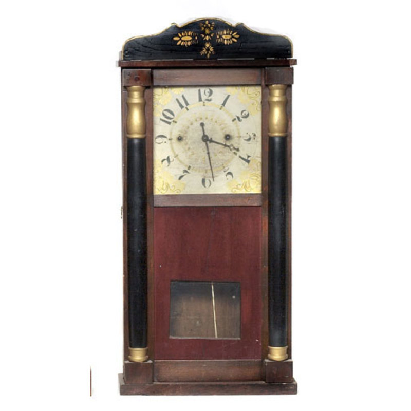 Luman Watson Cincinnati Ohio Shelf Clock, - auctions & price archive