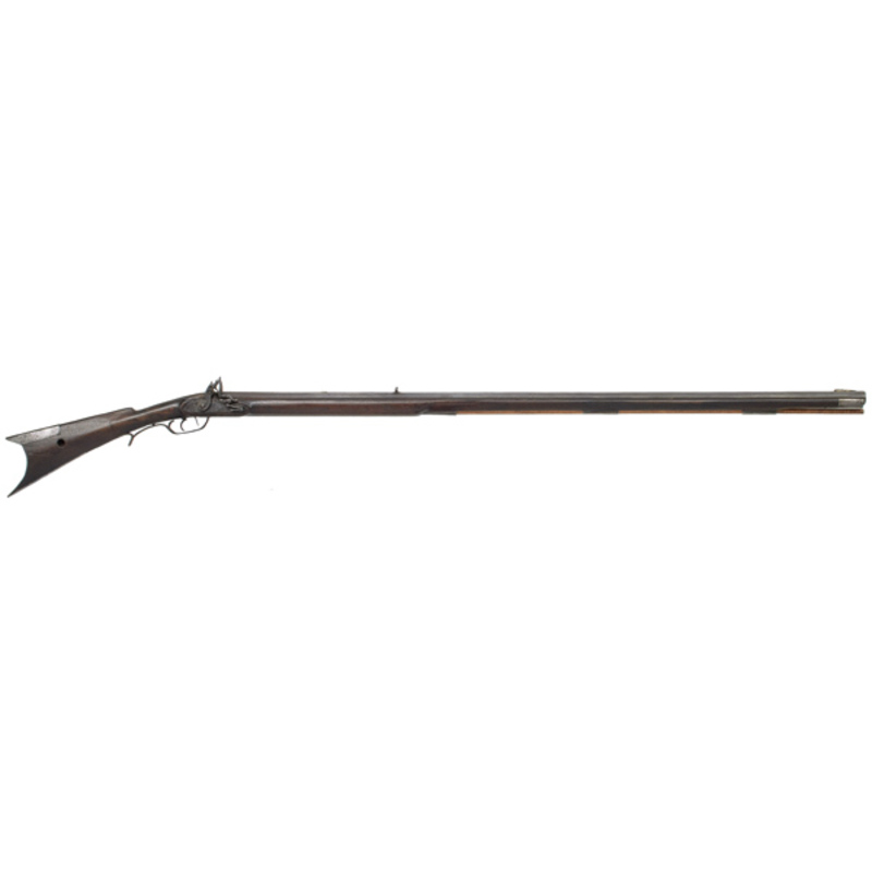 Carolina/Tennessee Full-Stock Flintlock Rifle - auctions & price archive